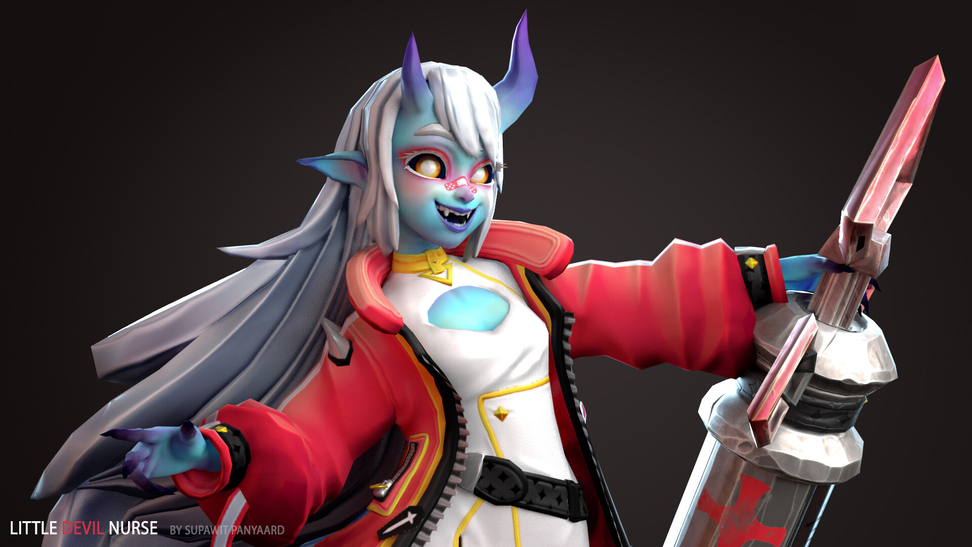 ArtStation - Little Devil Nurse