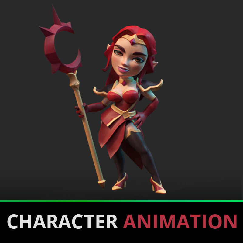ArtStation - Red Elf Animation