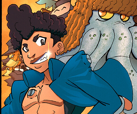 ArtStation - H2O: Bottle Cop (Comic Book Series)