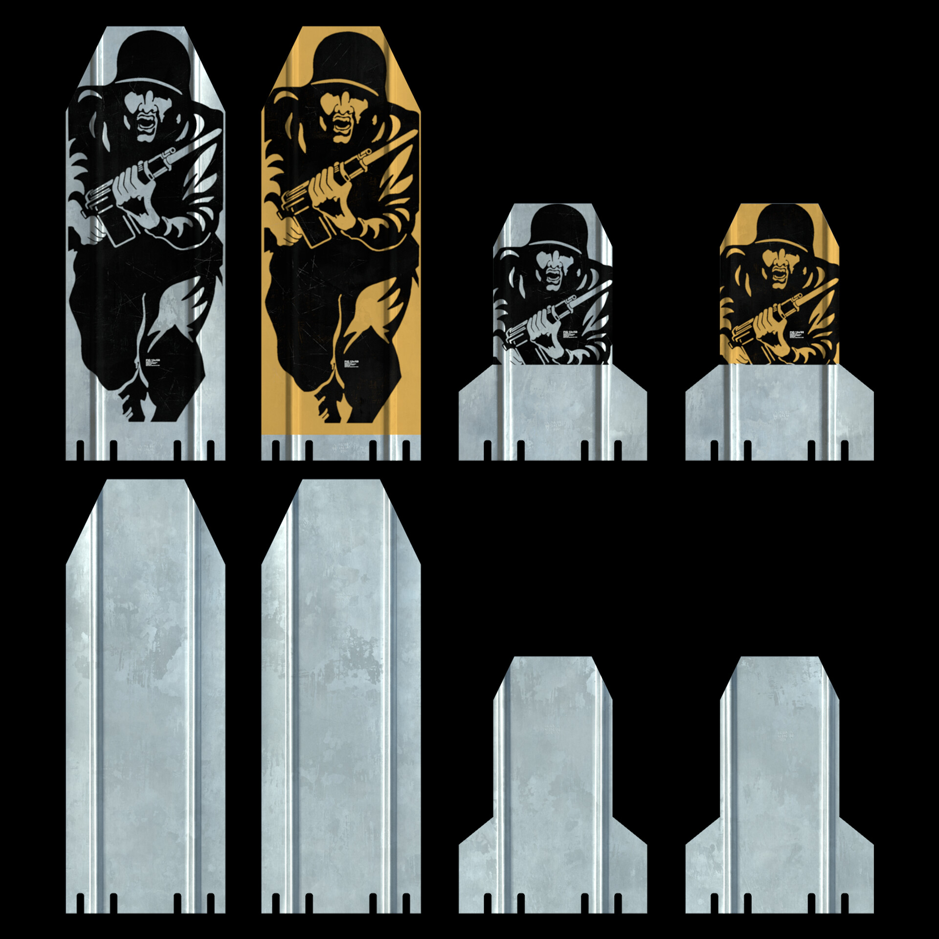 ArtStation - NATO Shooting Targets