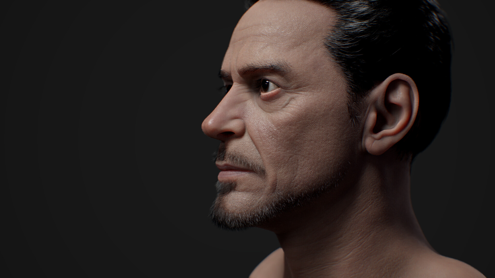 ArtStation - Tony Stark (realtime render)