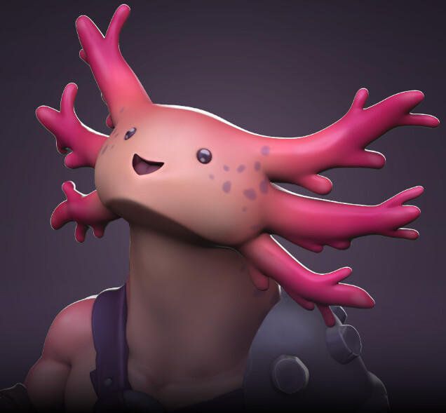 ArtStation - Axe O' Lotl