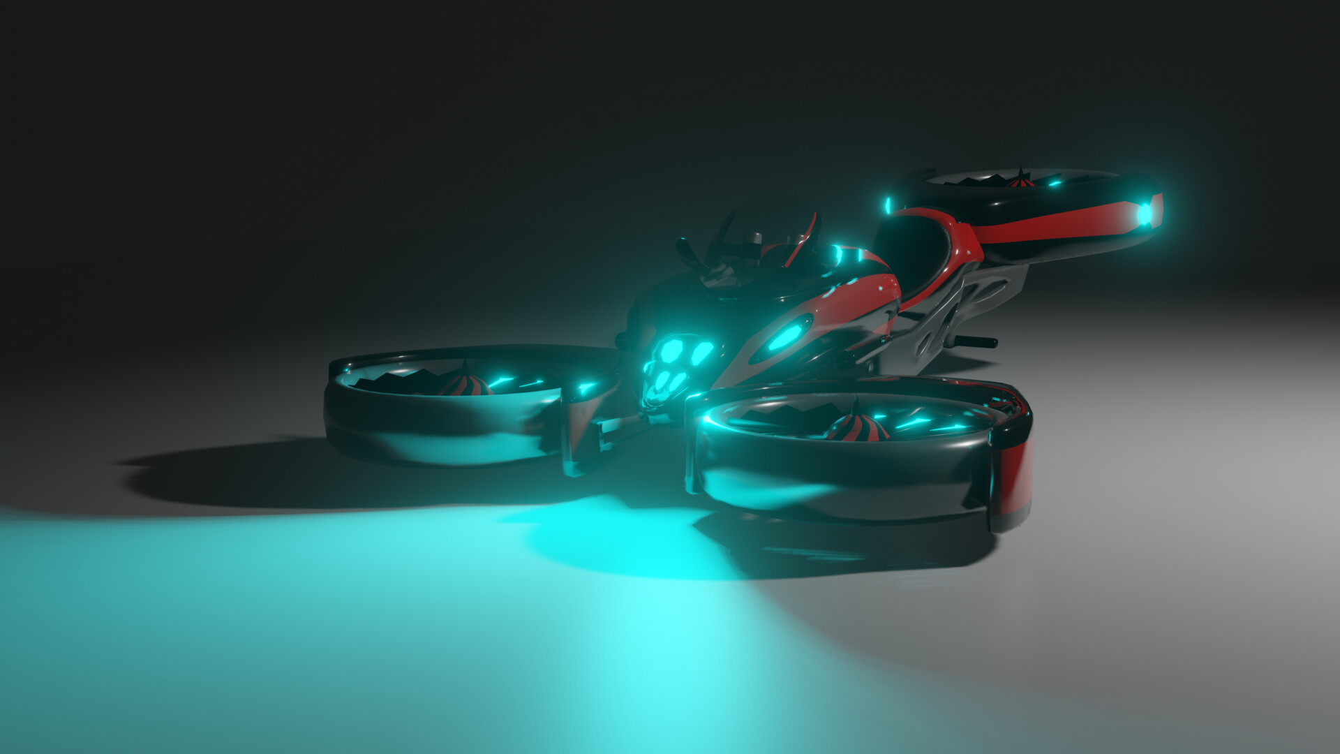 ArtStation - Hover bike