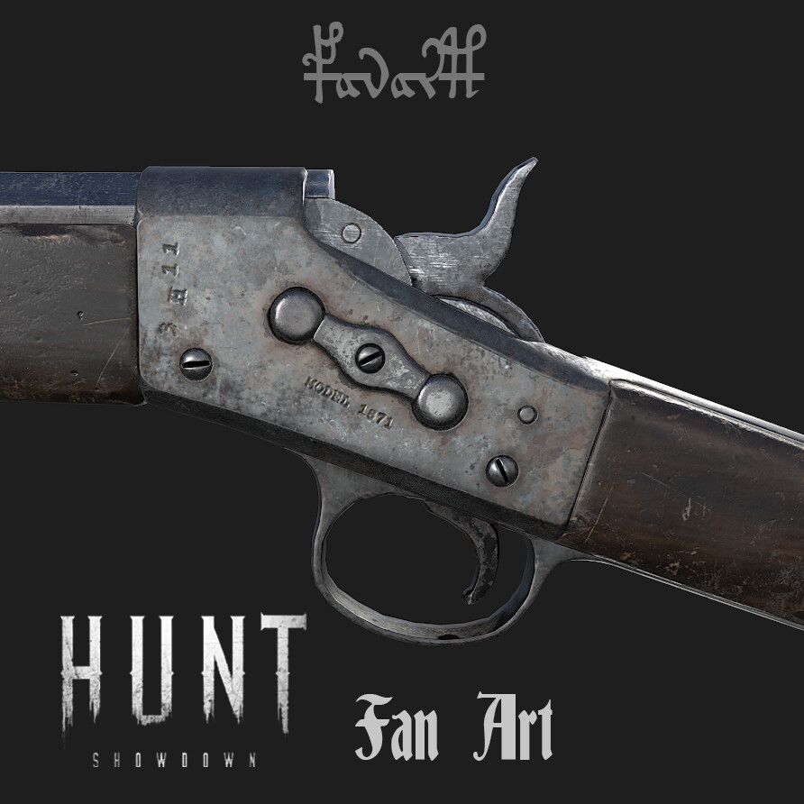 ArtStation - Hunt Showdown Fan Art: Remington Rolling Block