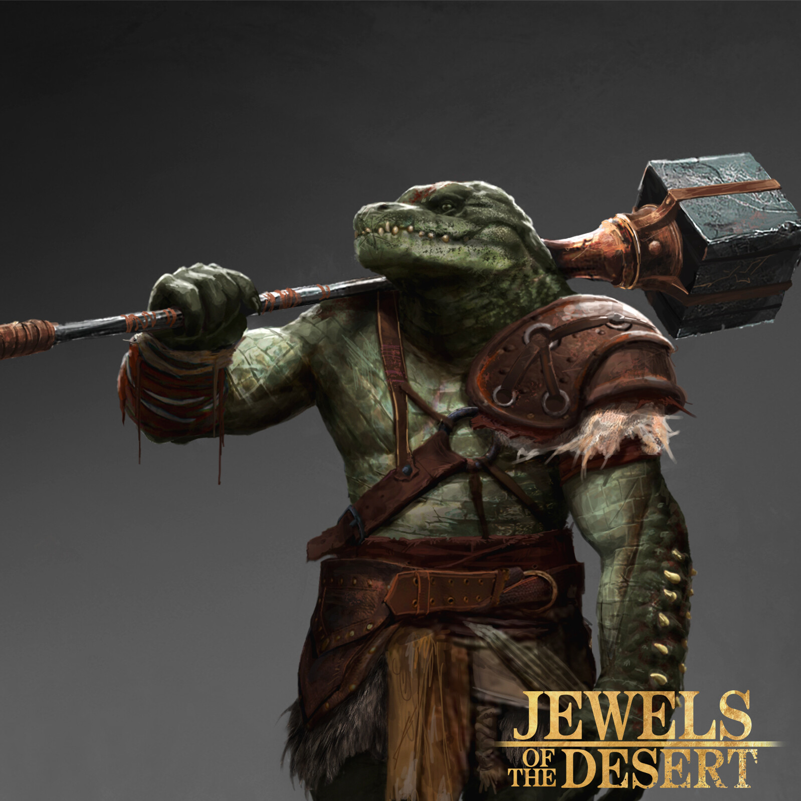 ArtStation - Alligator man concept, Byeongwoo Yoo