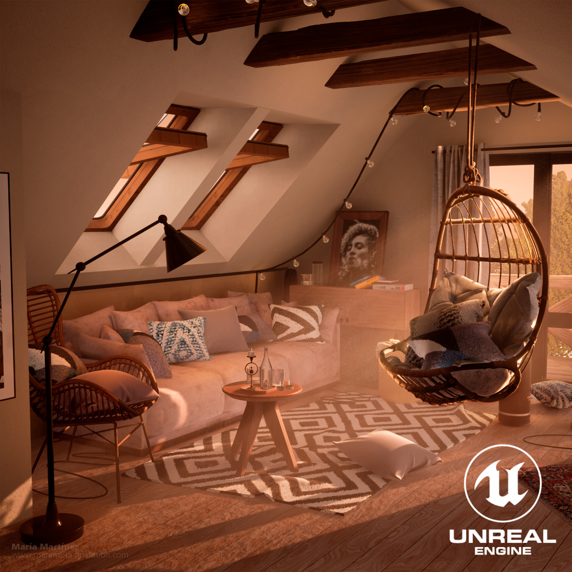 ArtStation - [UE4] Archviz Light Study