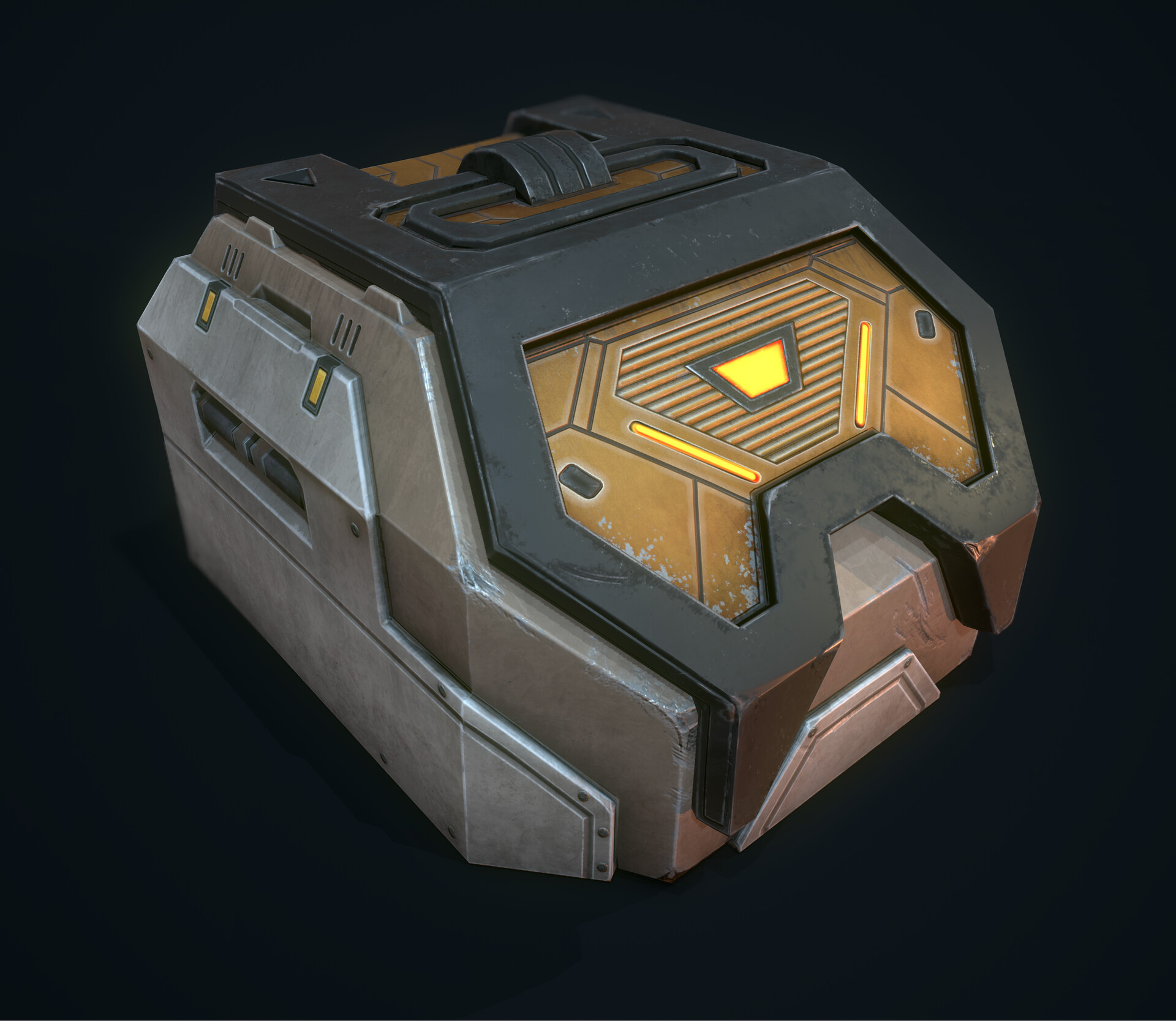 ArtStation - Space Crates Prop