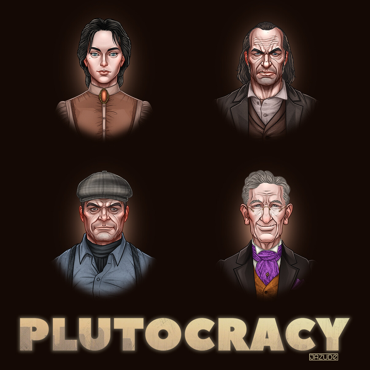 ArtStation - Plutocracy Game, Characters, part II