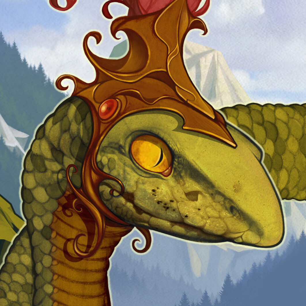 ArtStation - Serbian Fairytales - The Groom Snake
