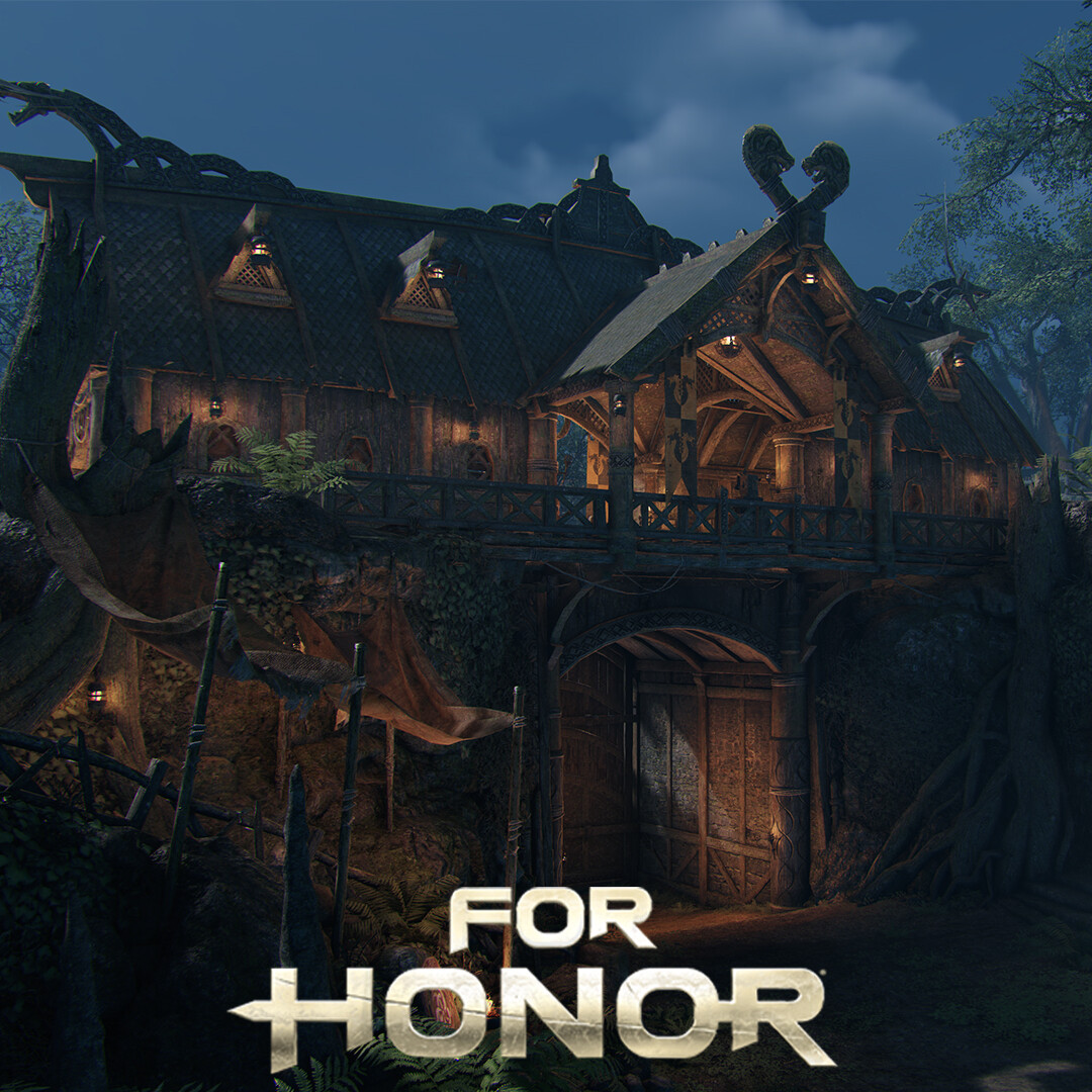 ArtStation - For Honor Map-Viking Castle