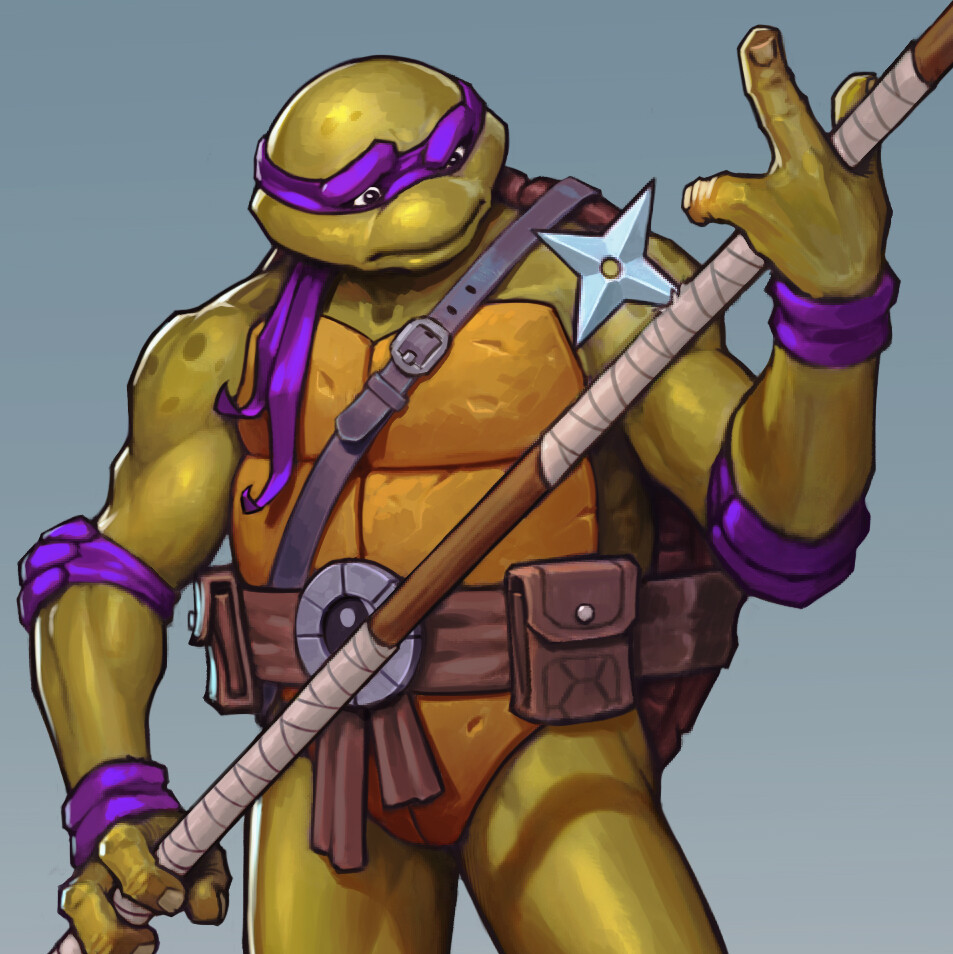 ArtStation - TMNT: Donny