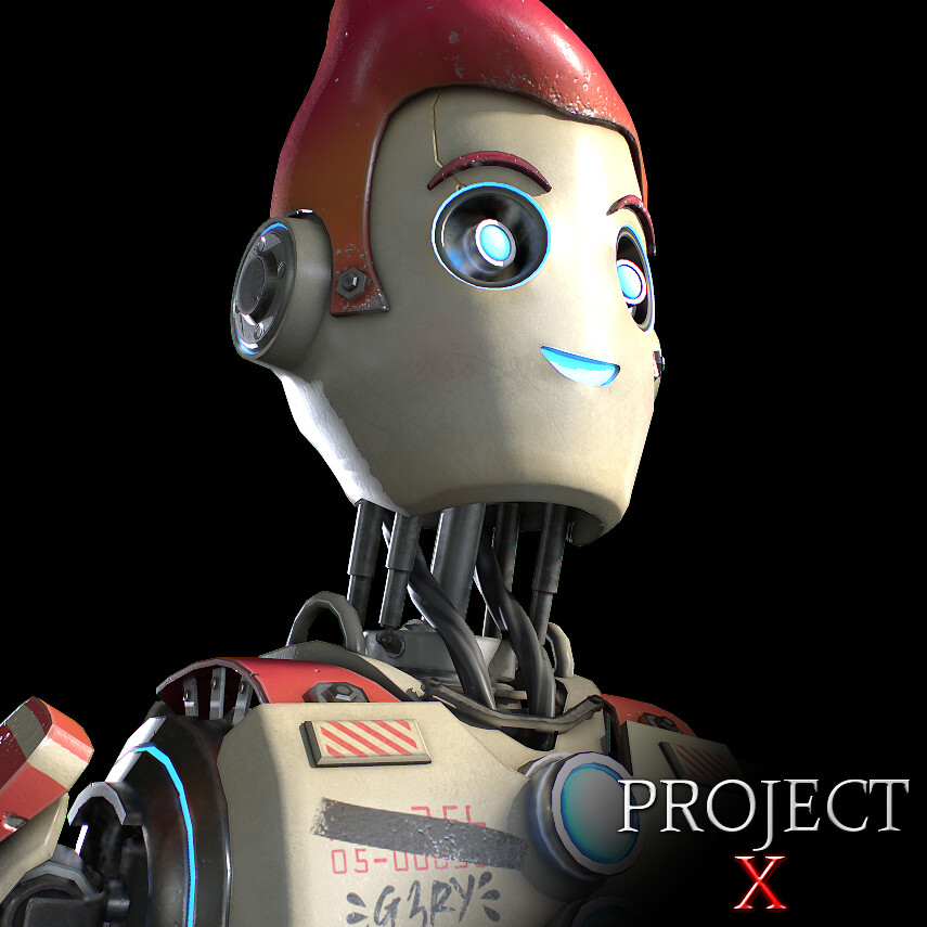 ArtStation - Game Pill - Project X - G3RY