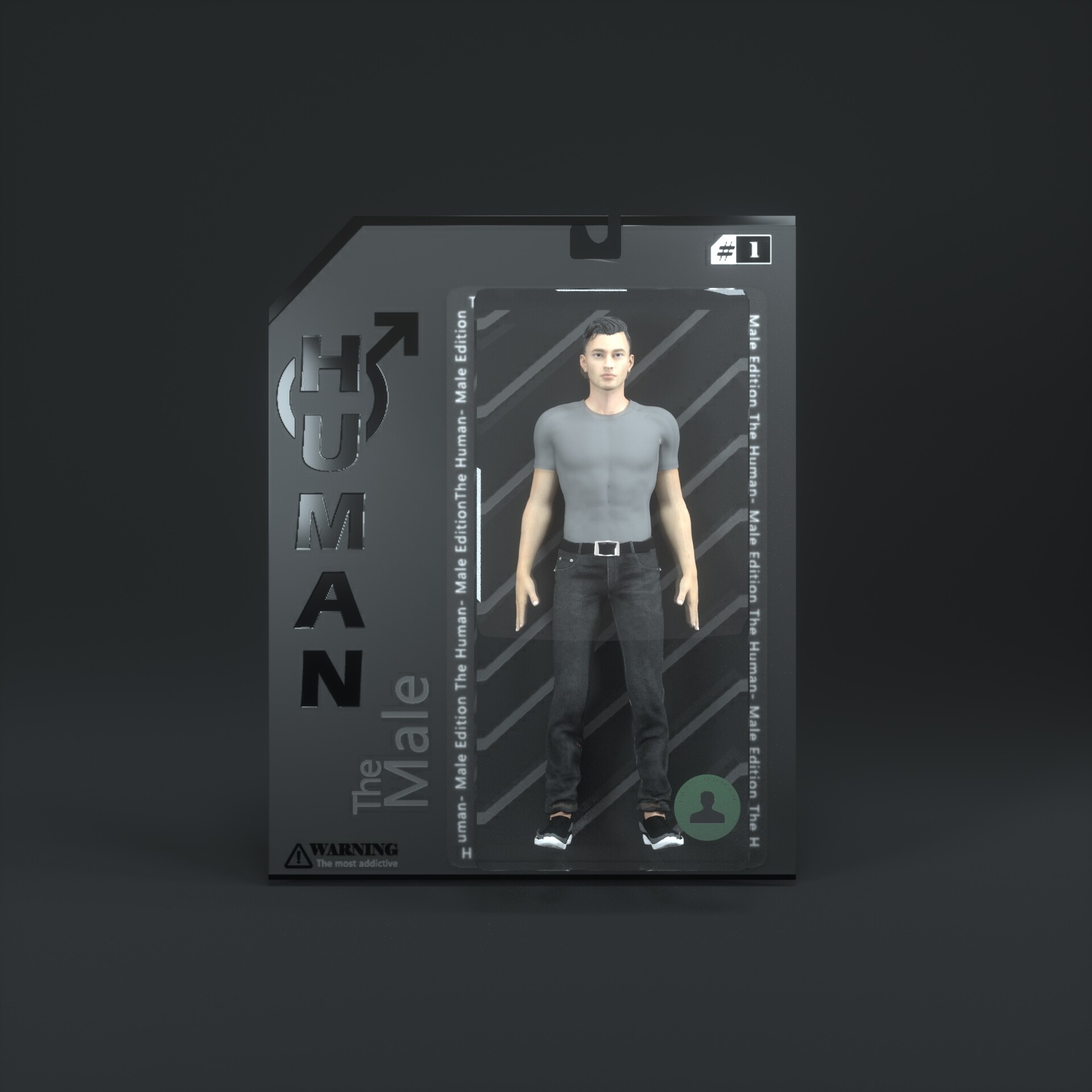 ArtStation - HUMAN - THE MALE #1