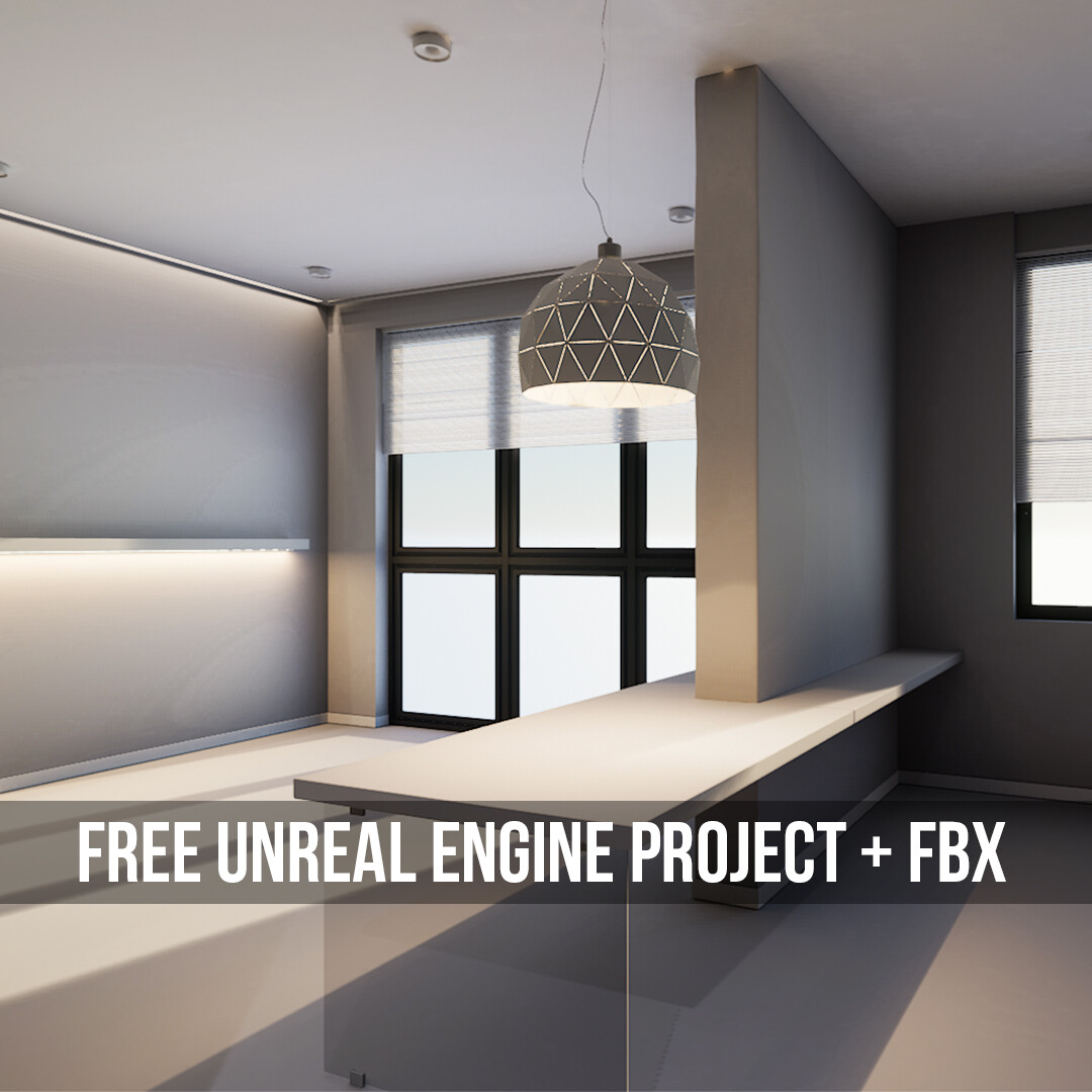 ArtStation - Unreal Engine Architectural Workshop #1- Project Files