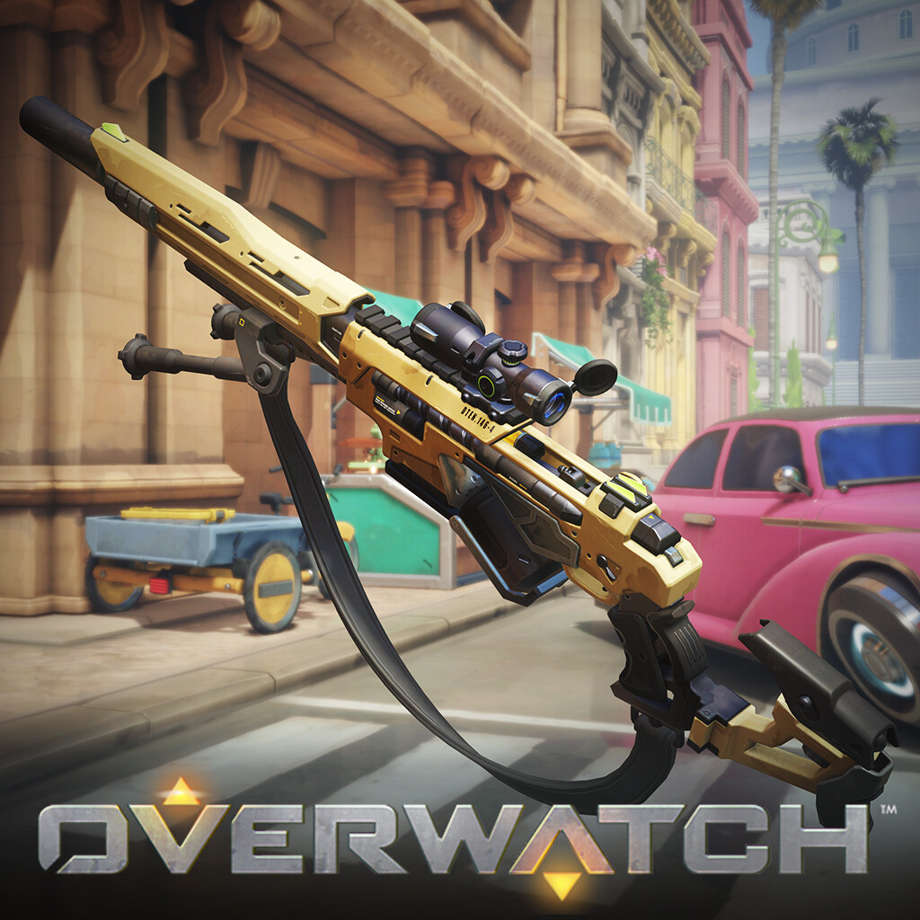 ArtStation - OVERWATCH - Ana 'Archives' Weapon Skin