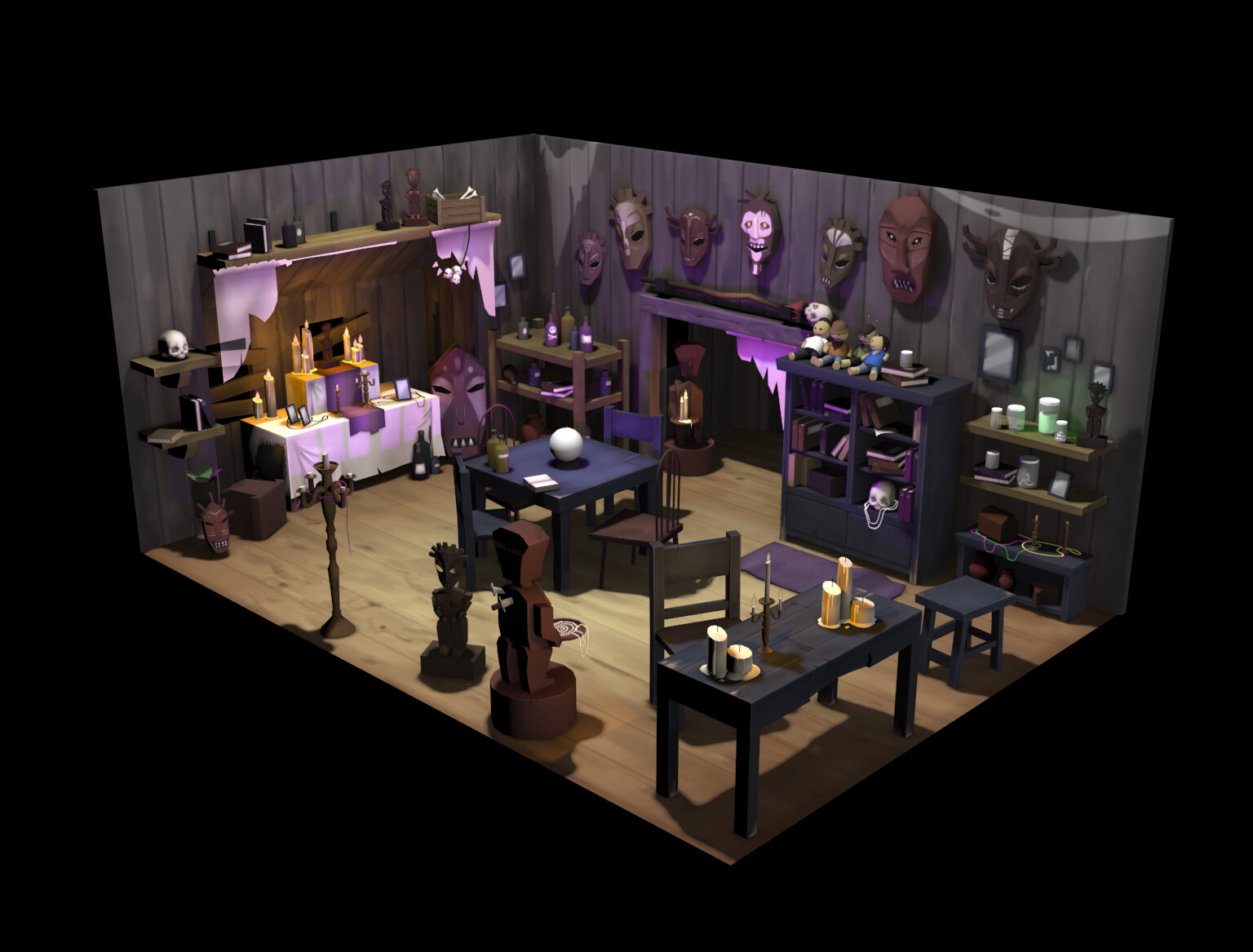 ArtStation - Voodoo Shack