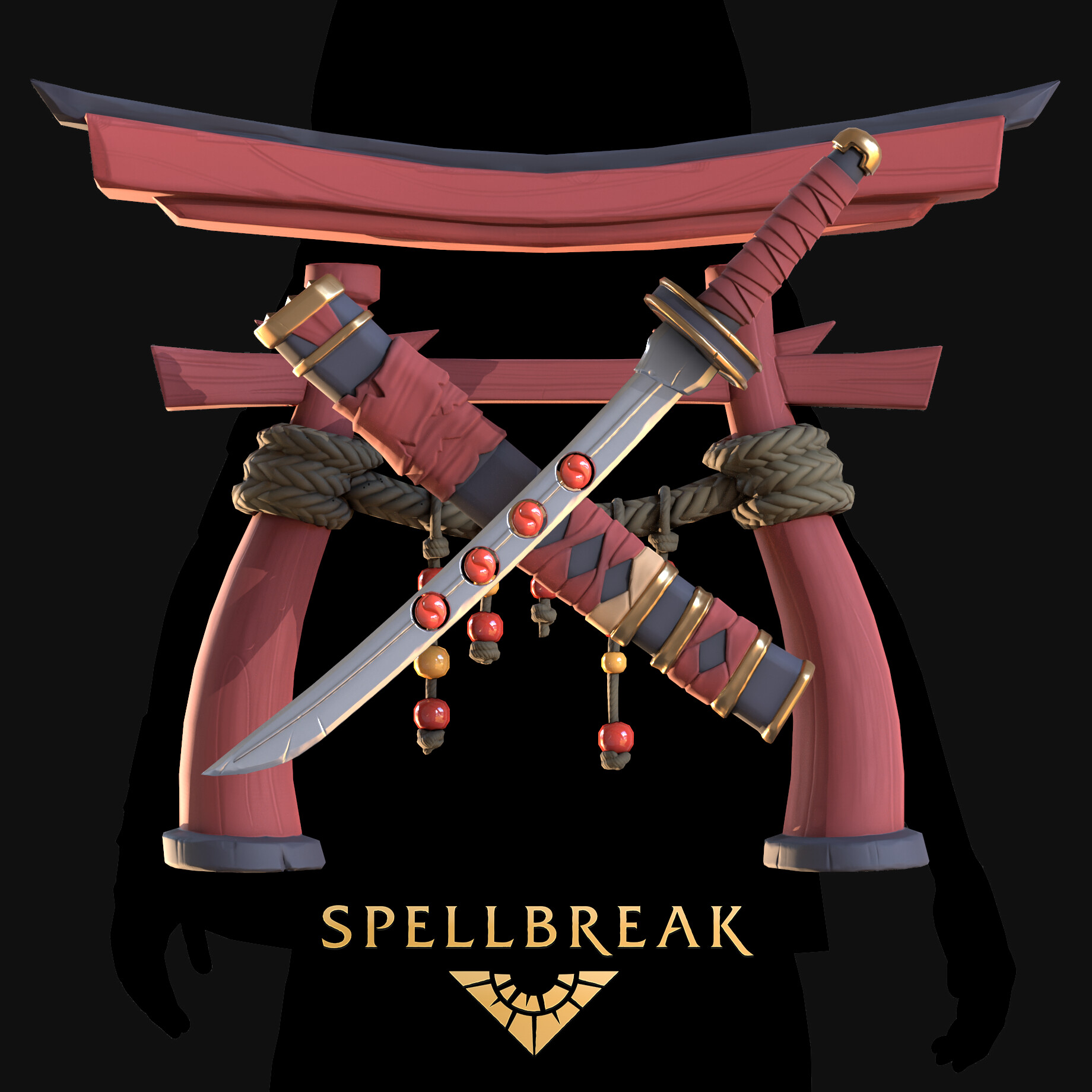 ArtStation - Ancestor's Blade - Spellbreak Artifact
