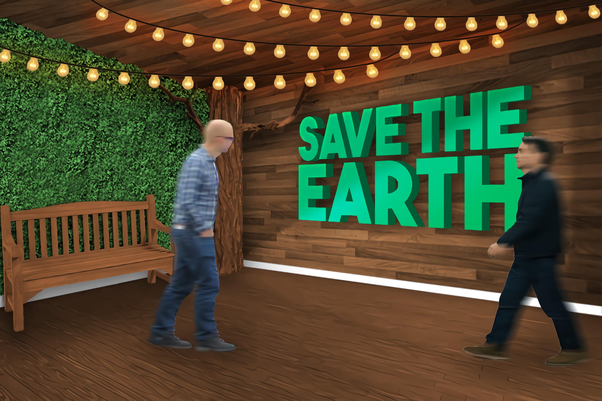 ArtStation - Save the Earth Pop-up 2021