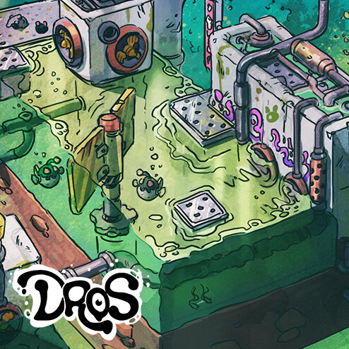 ArtStation - DROS - Game Concept Art - Filtration