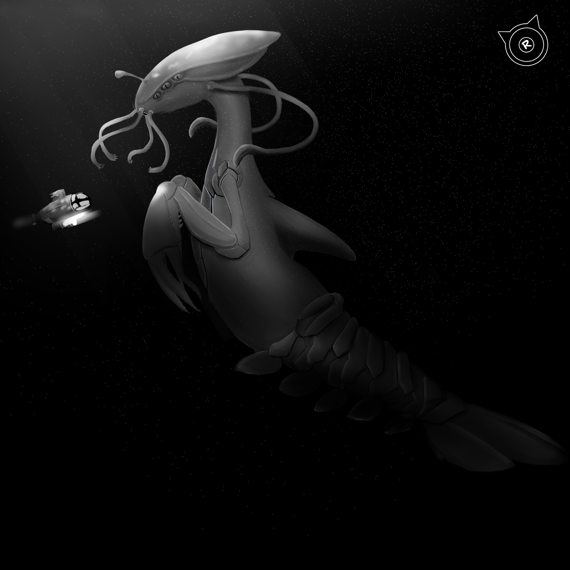 ArtStation - sea monster