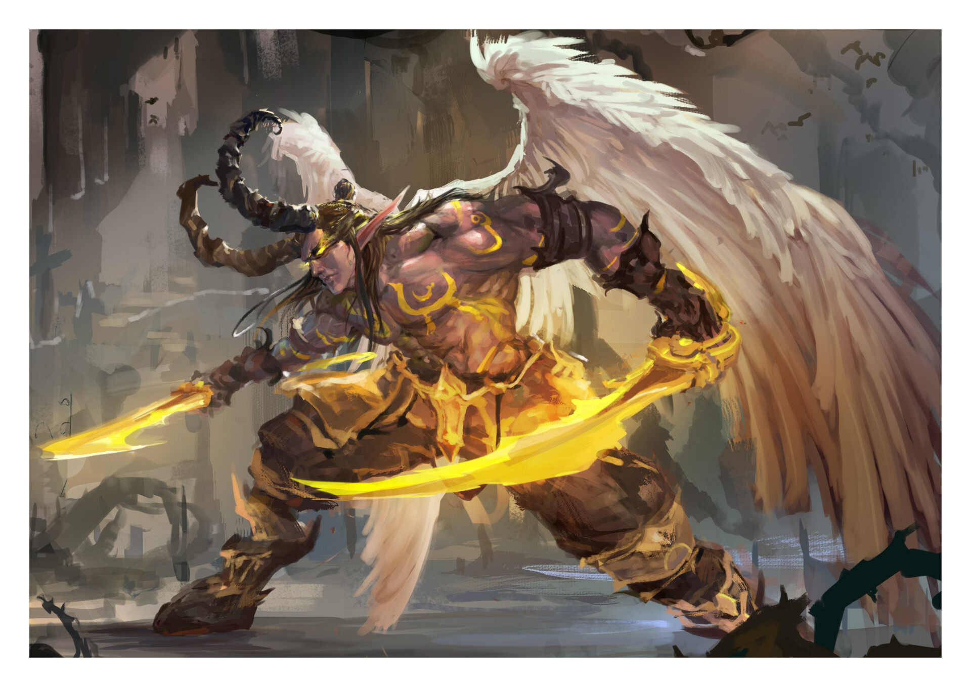 ArtStation - HOLY ILLIDAN