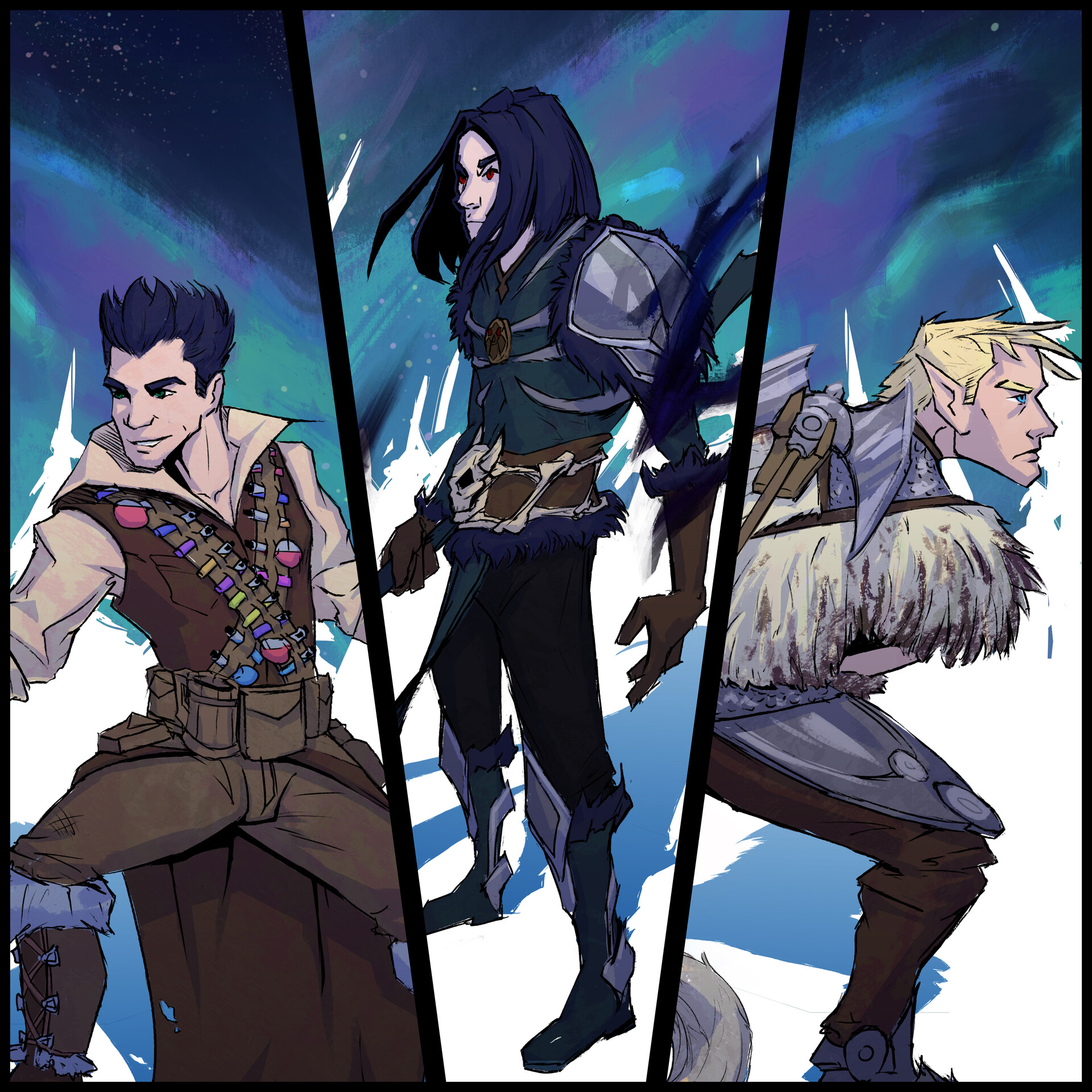 ArtStation - Pathfinder party