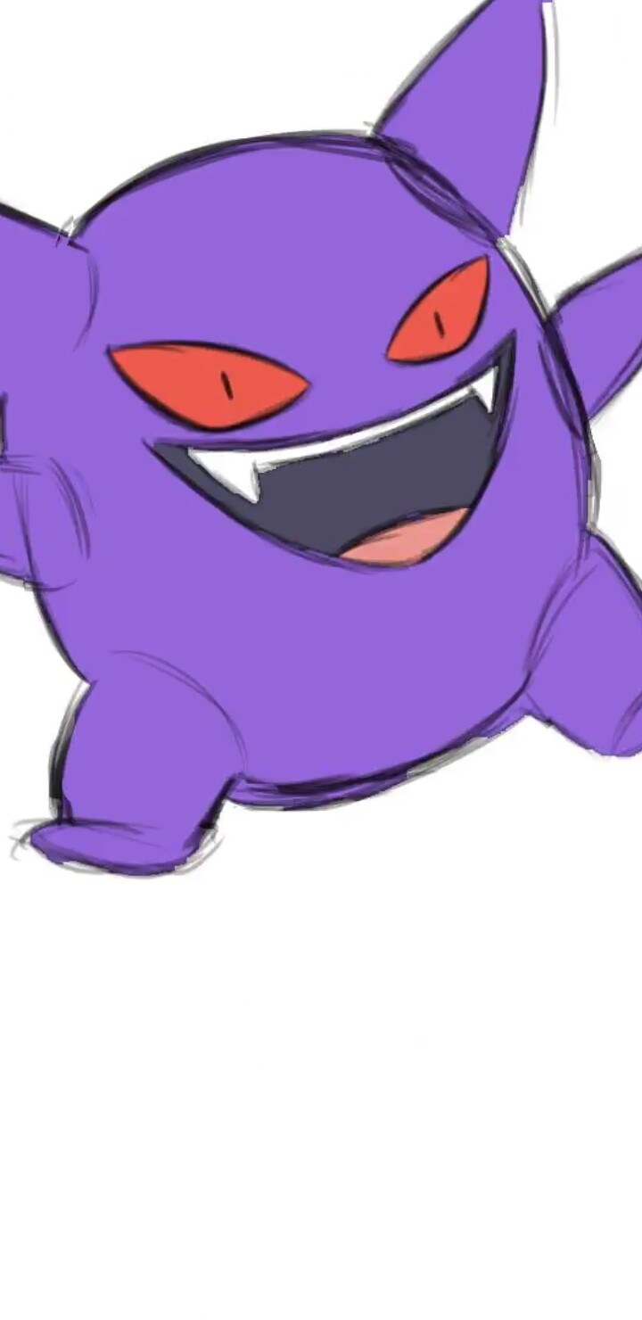 ArtStation - Pokémon 25th - Princess the Gengar