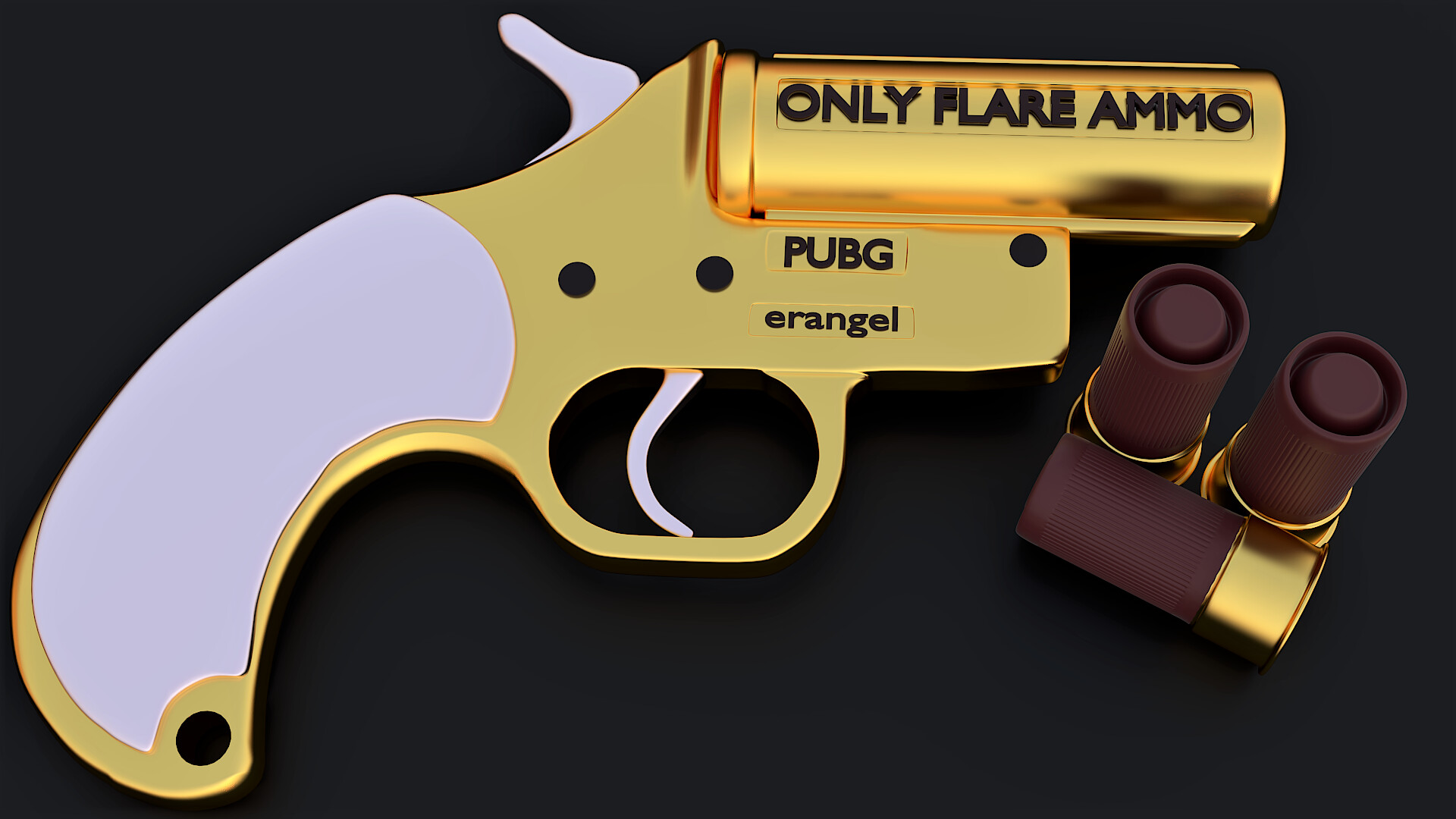 ArtStation - Golden Flare Gun