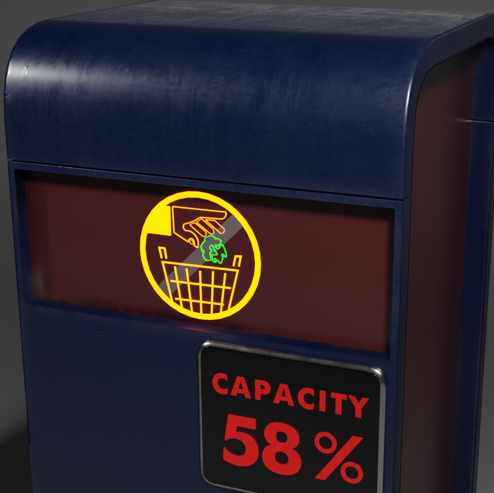 ArtStation - High Tech Bin