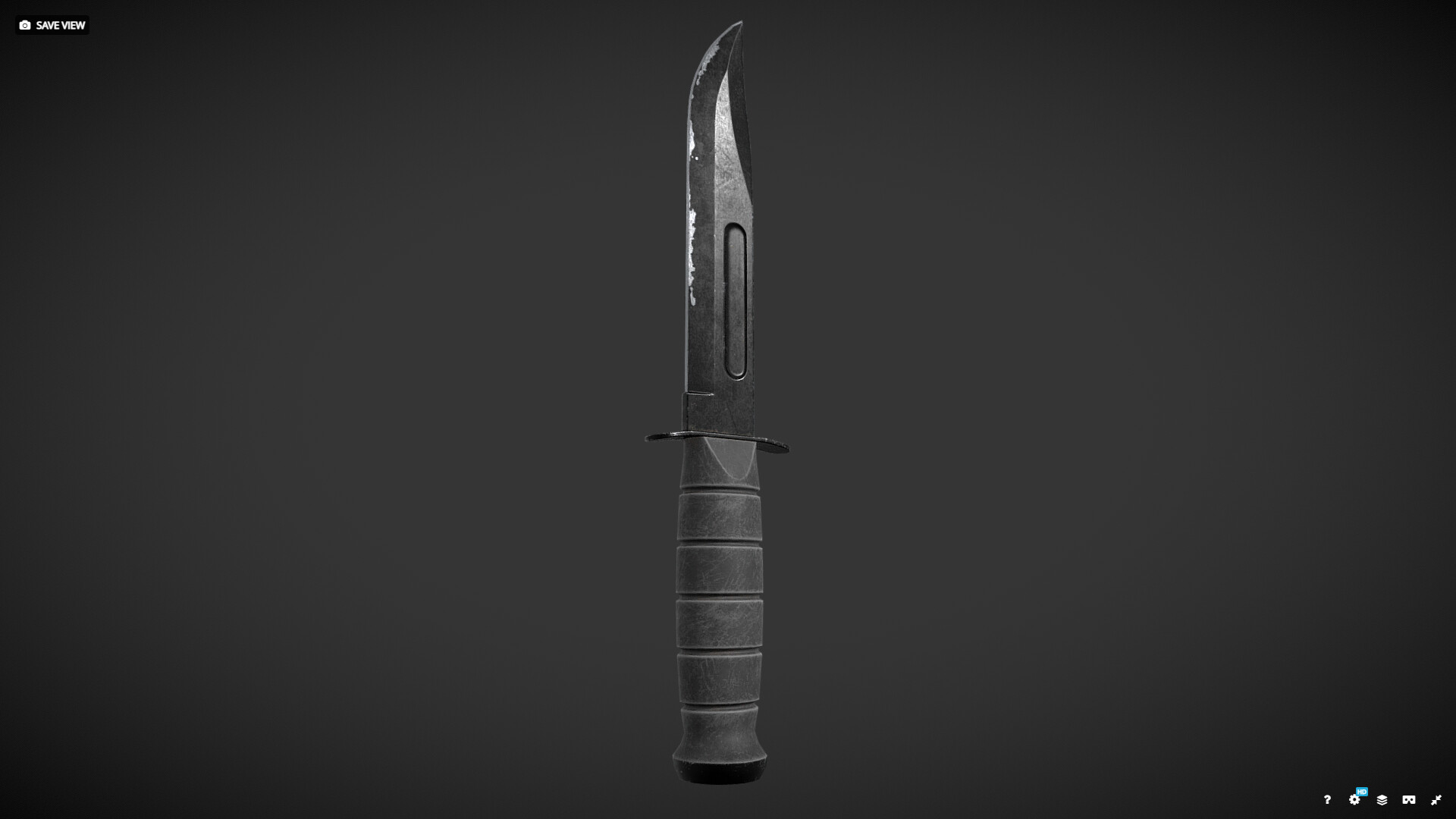 ArtStation - Game Ready Combat Knife