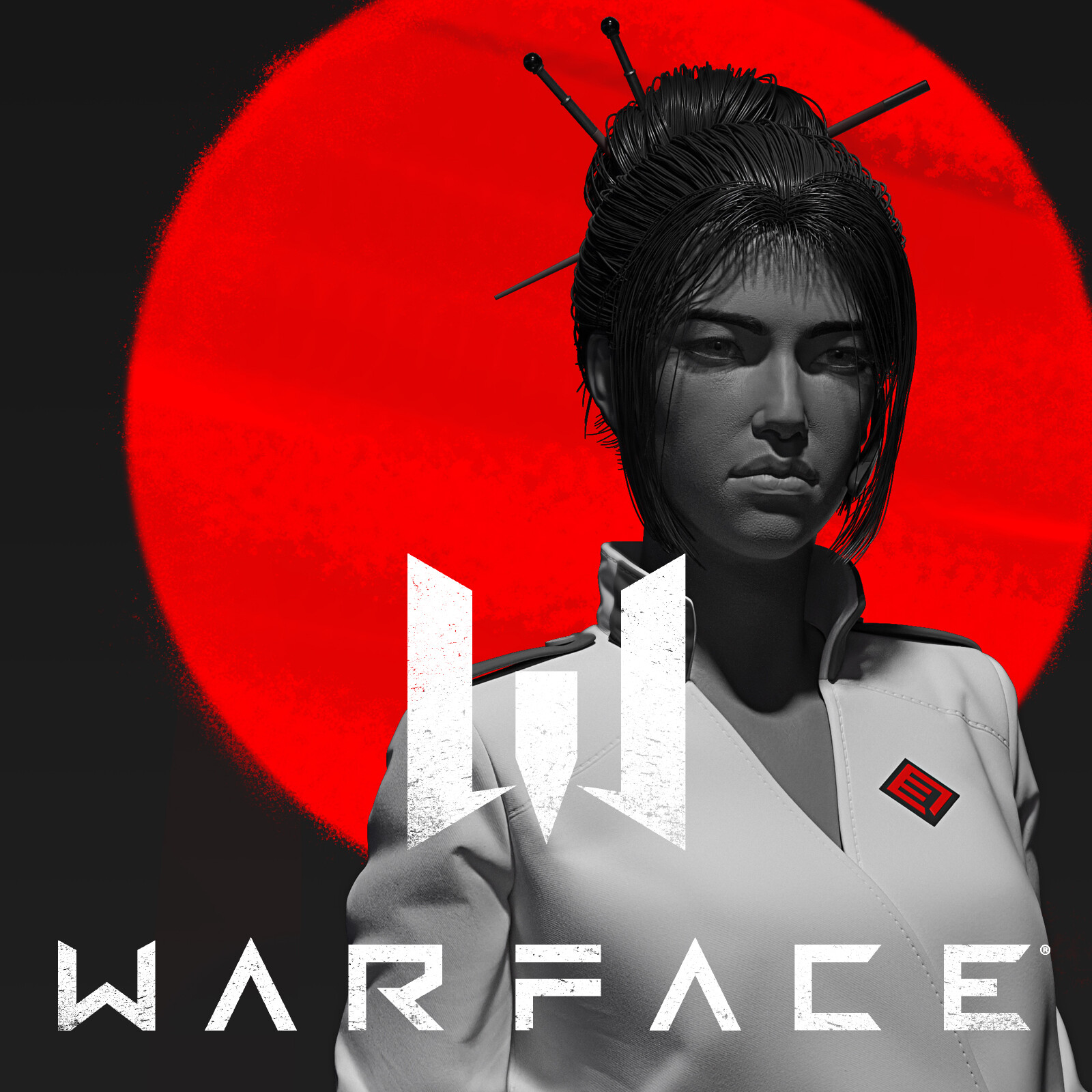 ArtStation - Agent Noda. Yuki Dayton - character for WARFACE - highpoly