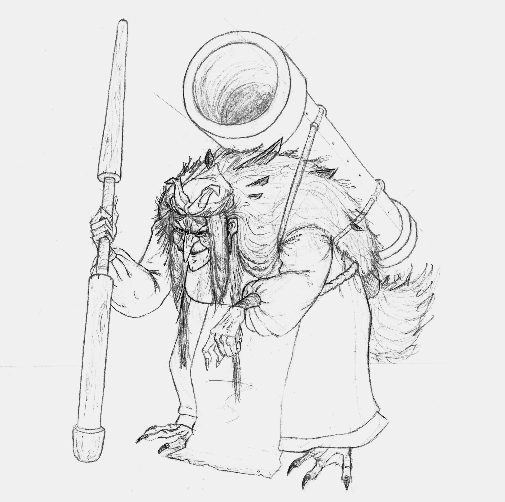 ArtStation - Baba Yaga - Characters