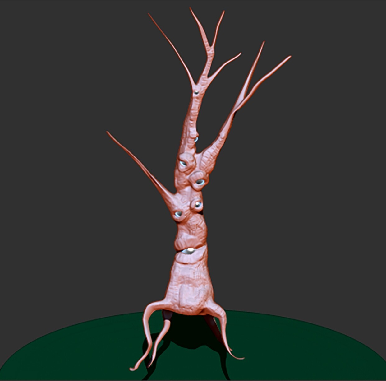 ArtStation - Magic tree, The Witch claw