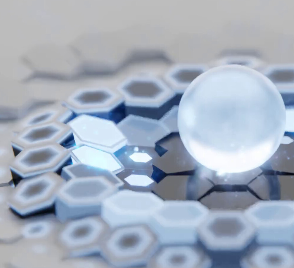 ArtStation - 3D motion Graphic - Sphere, Hexagons