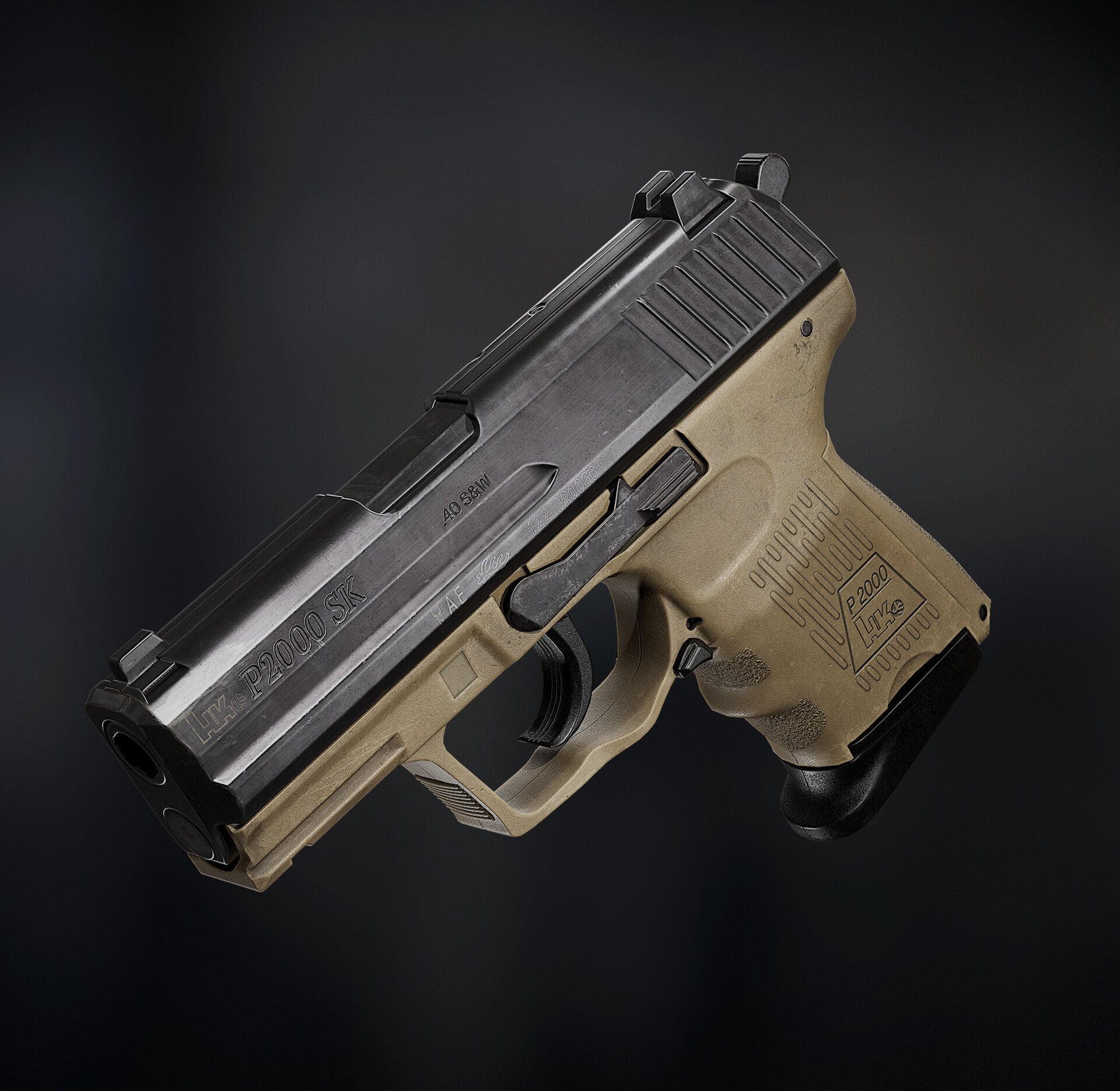 ArtStation - HK P2000 SK
