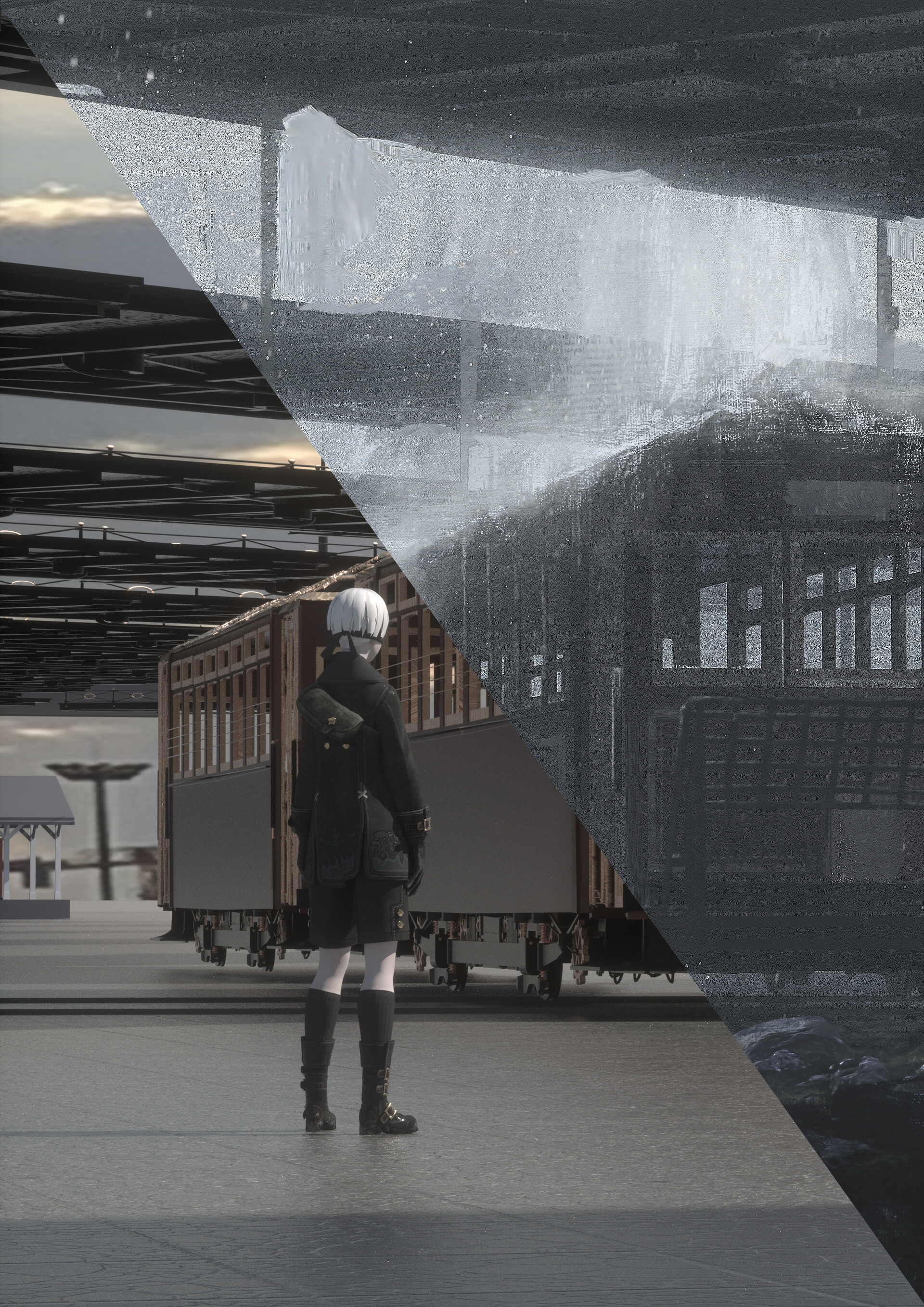 ArtStation - nier reincarnation fan art