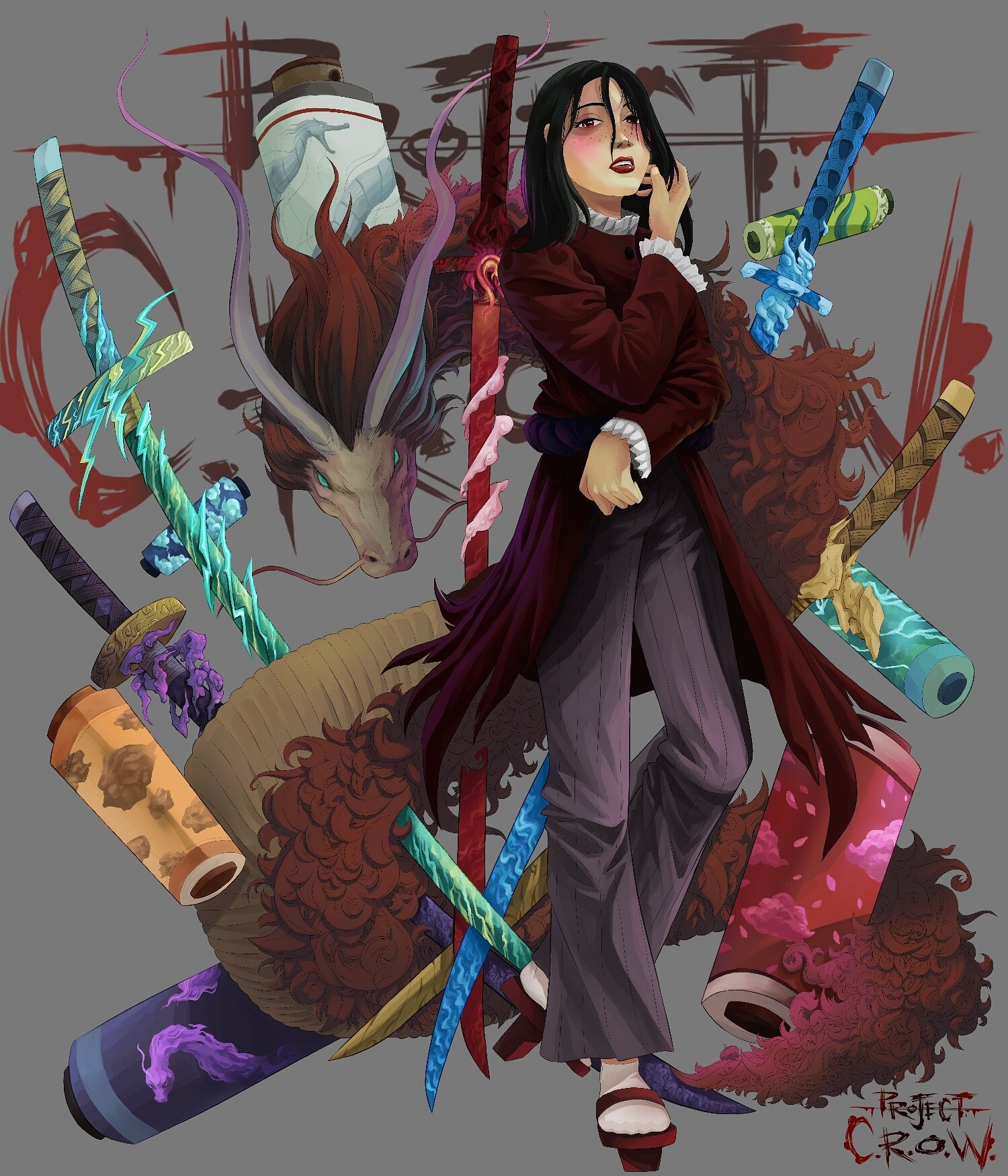 ArtStation - demon slayer concept