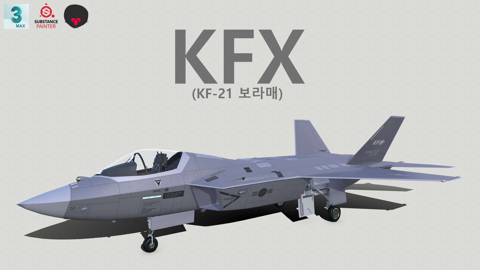 ArtStation - KFX ( KF-21 보라매 )
