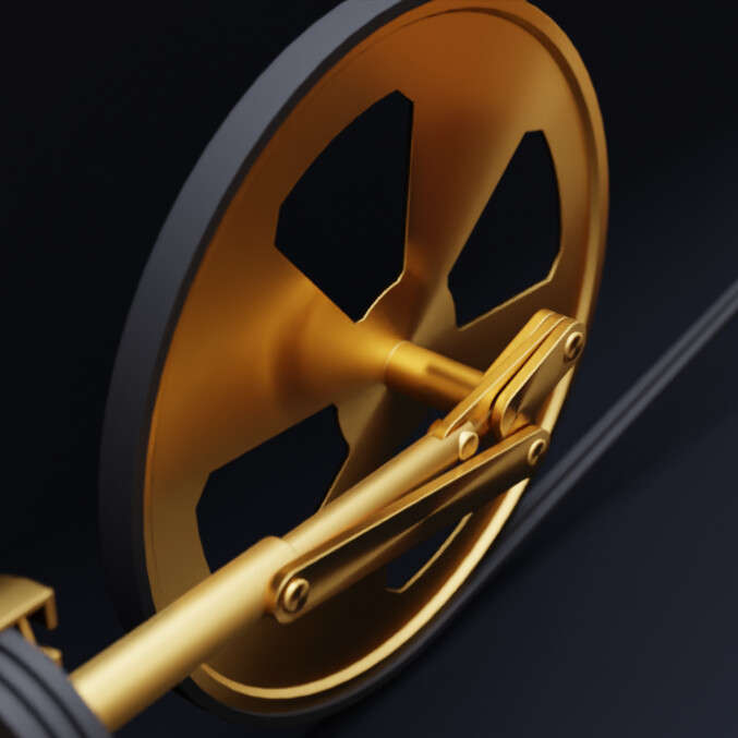 Lucas Tom Knepper - Stirling engine - technical animation