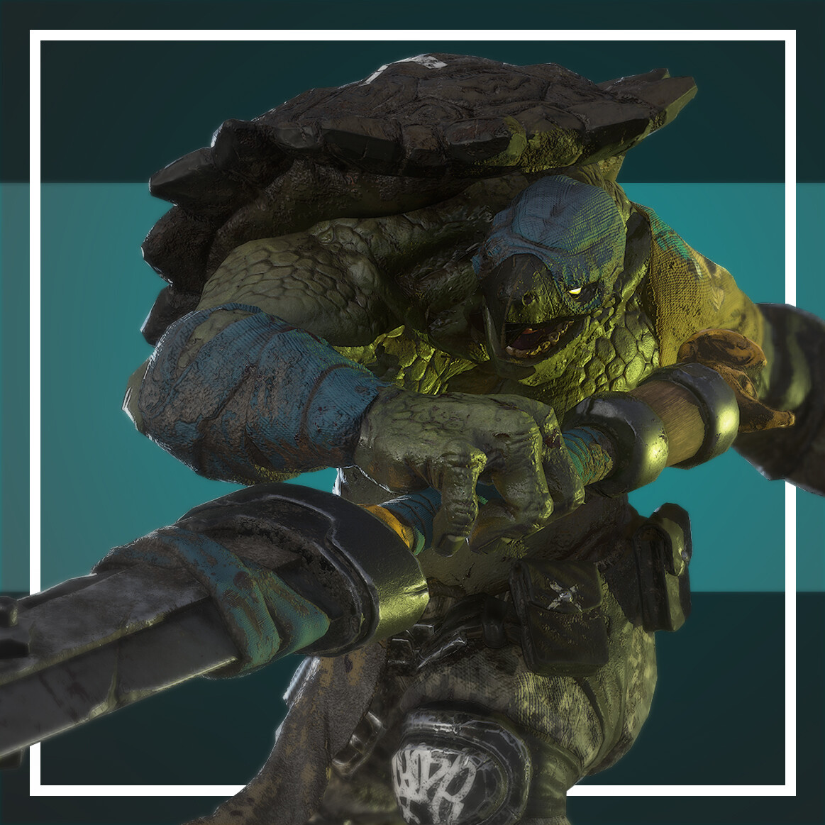 ArtStation - Turtle Warrior