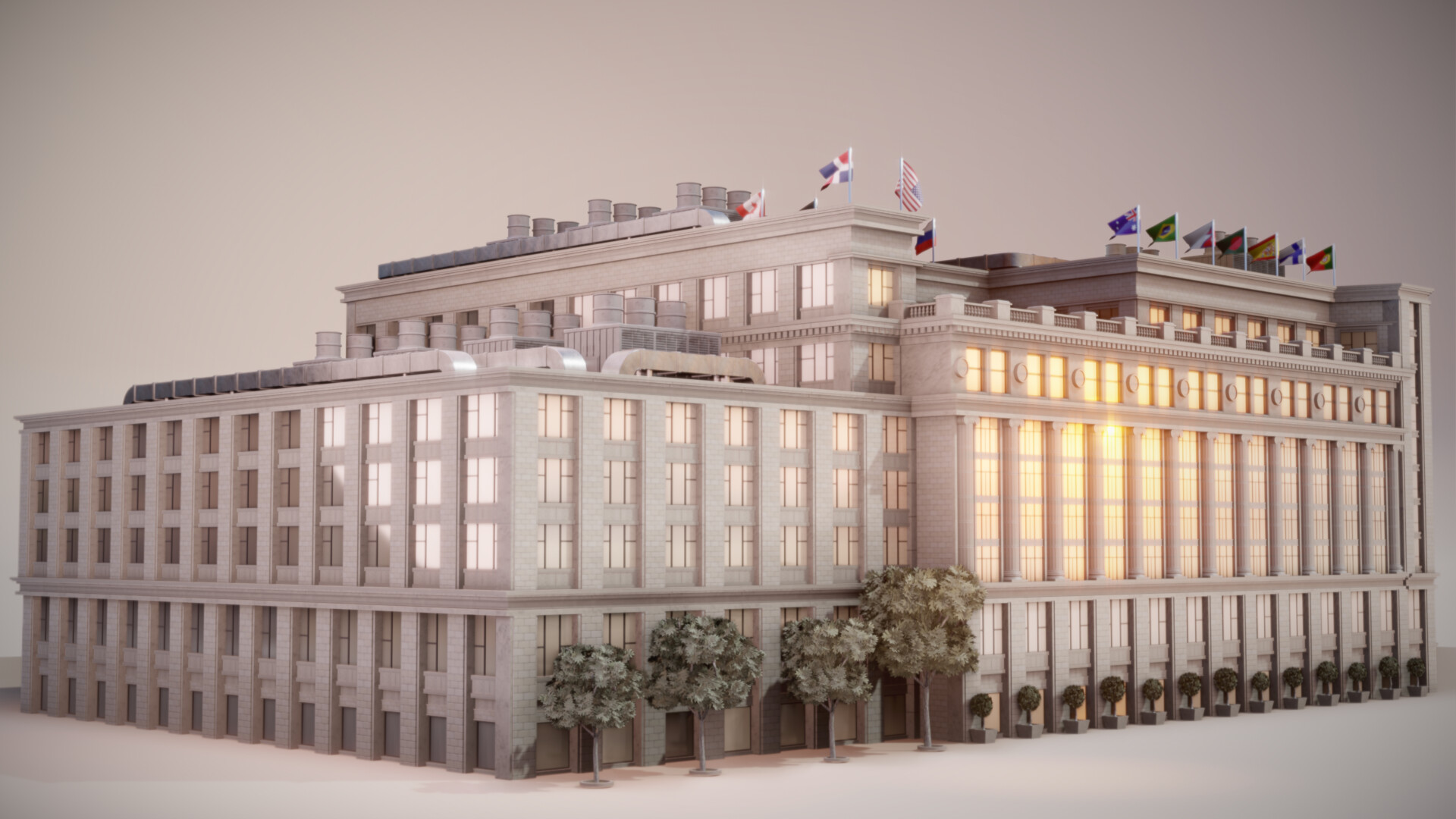 ArtStation - City Shop Building