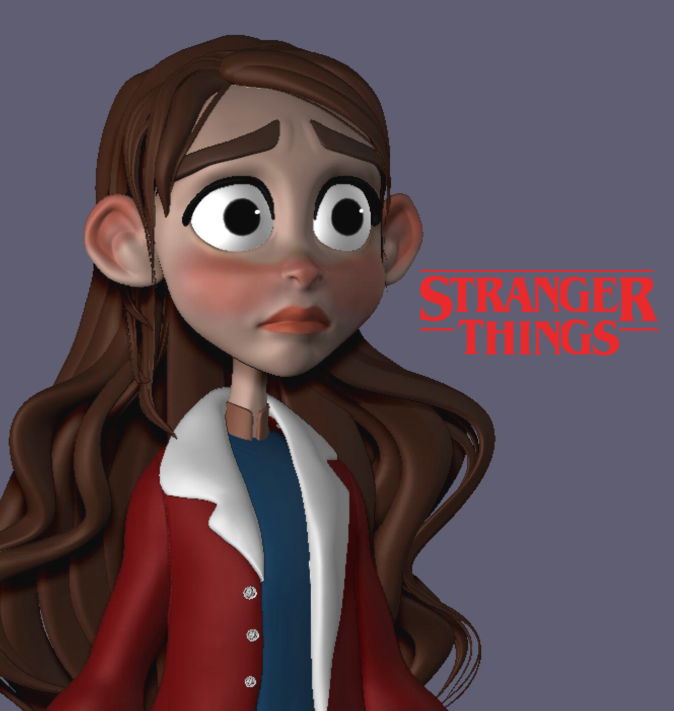 ArtStation - Nancy from Stranger Things