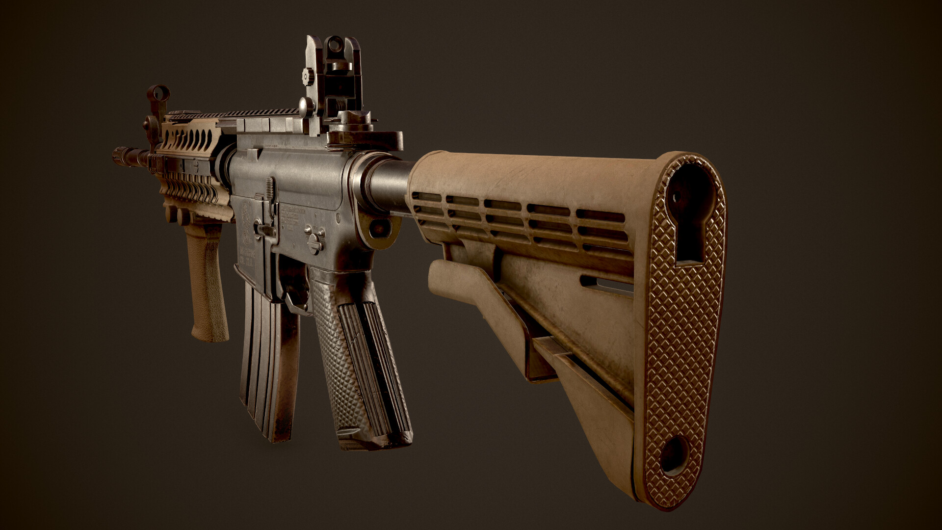 ArtStation - M4 Assault Rifle
