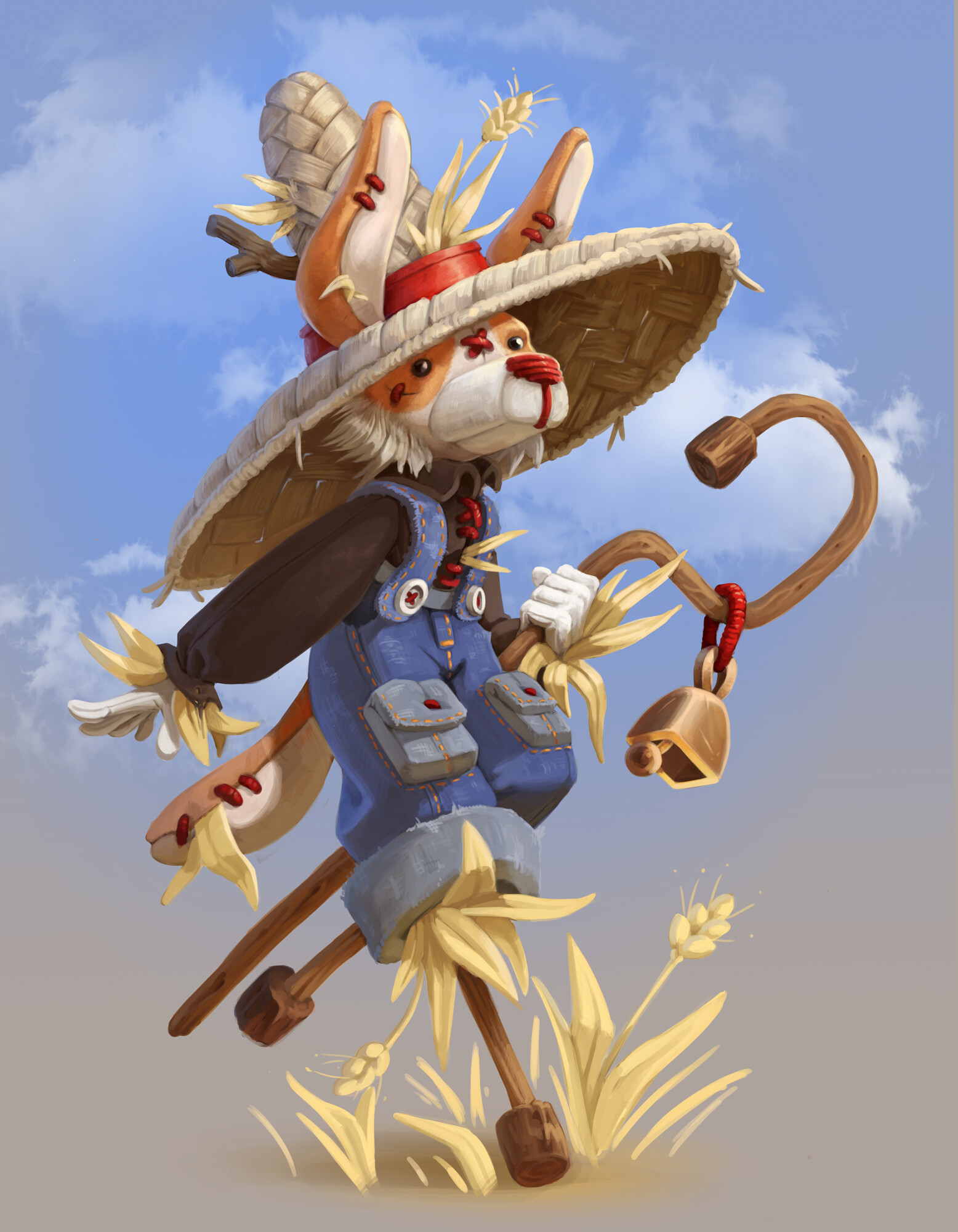 ArtStation - Scarecrow shepherd