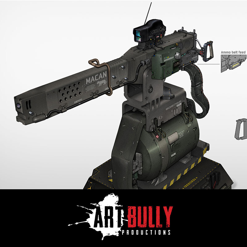 ArtStation - Sentry Turret