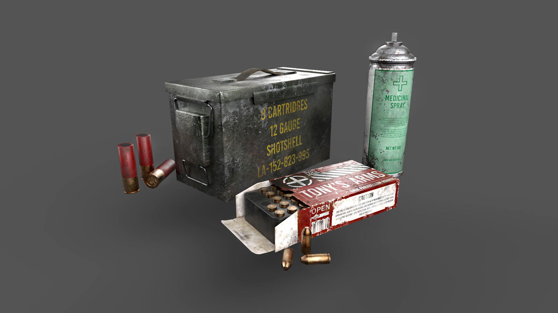 ArtStation - Resident Evil - Prop Work