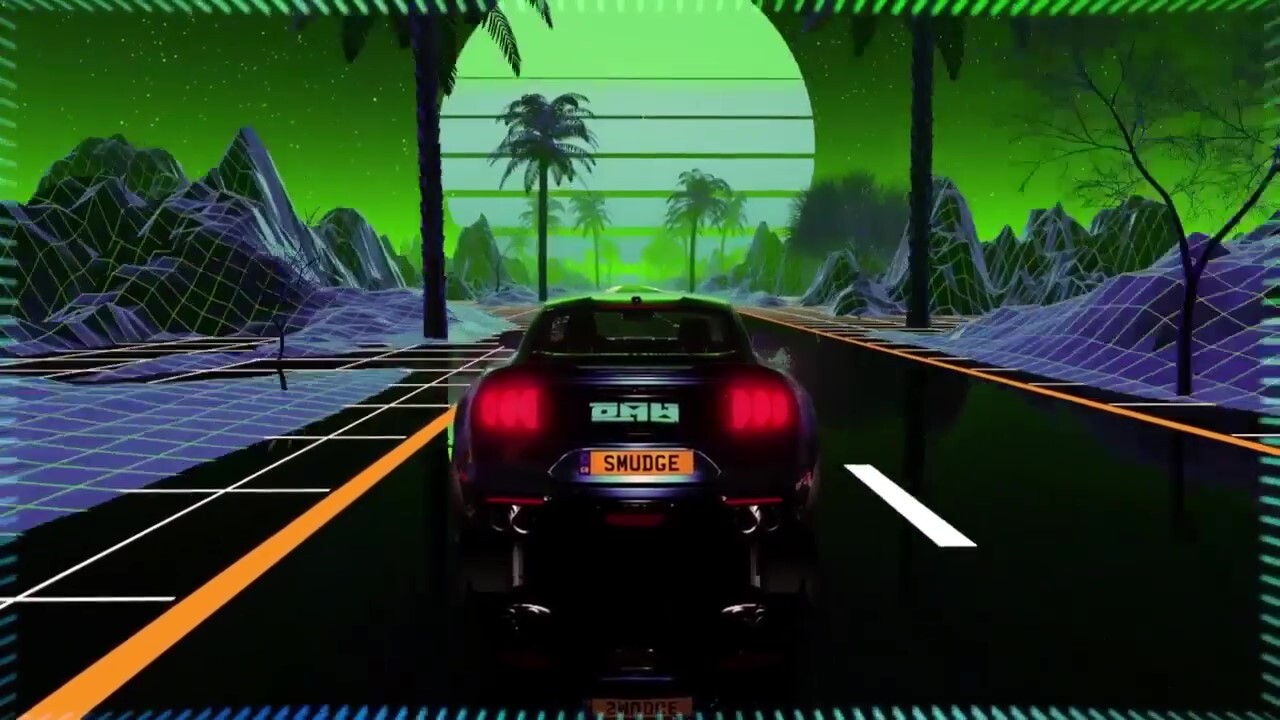 ArtStation - Retro/Synthwave Car Animation