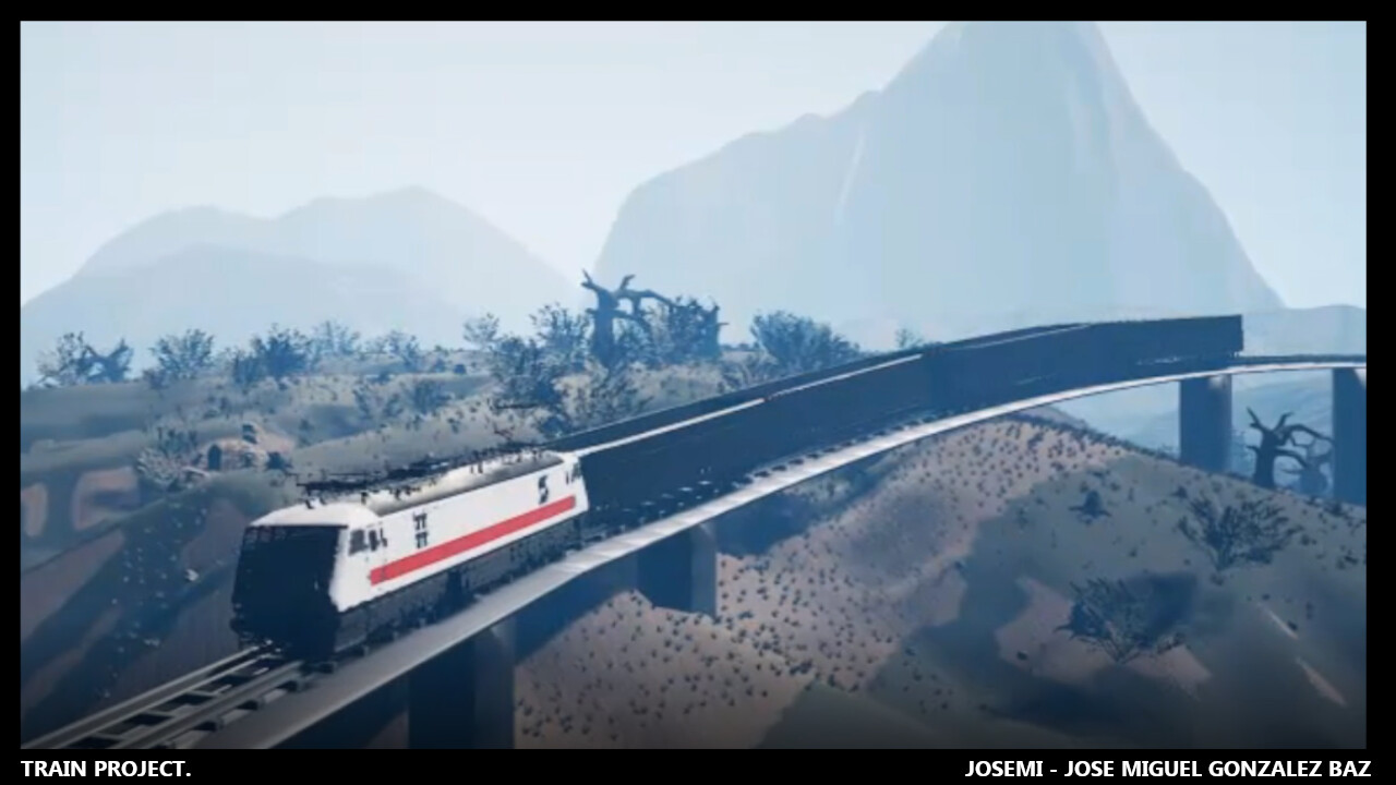 ArtStation - Train Project