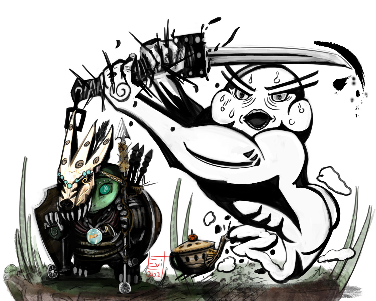 ArtStation - turtle shaman