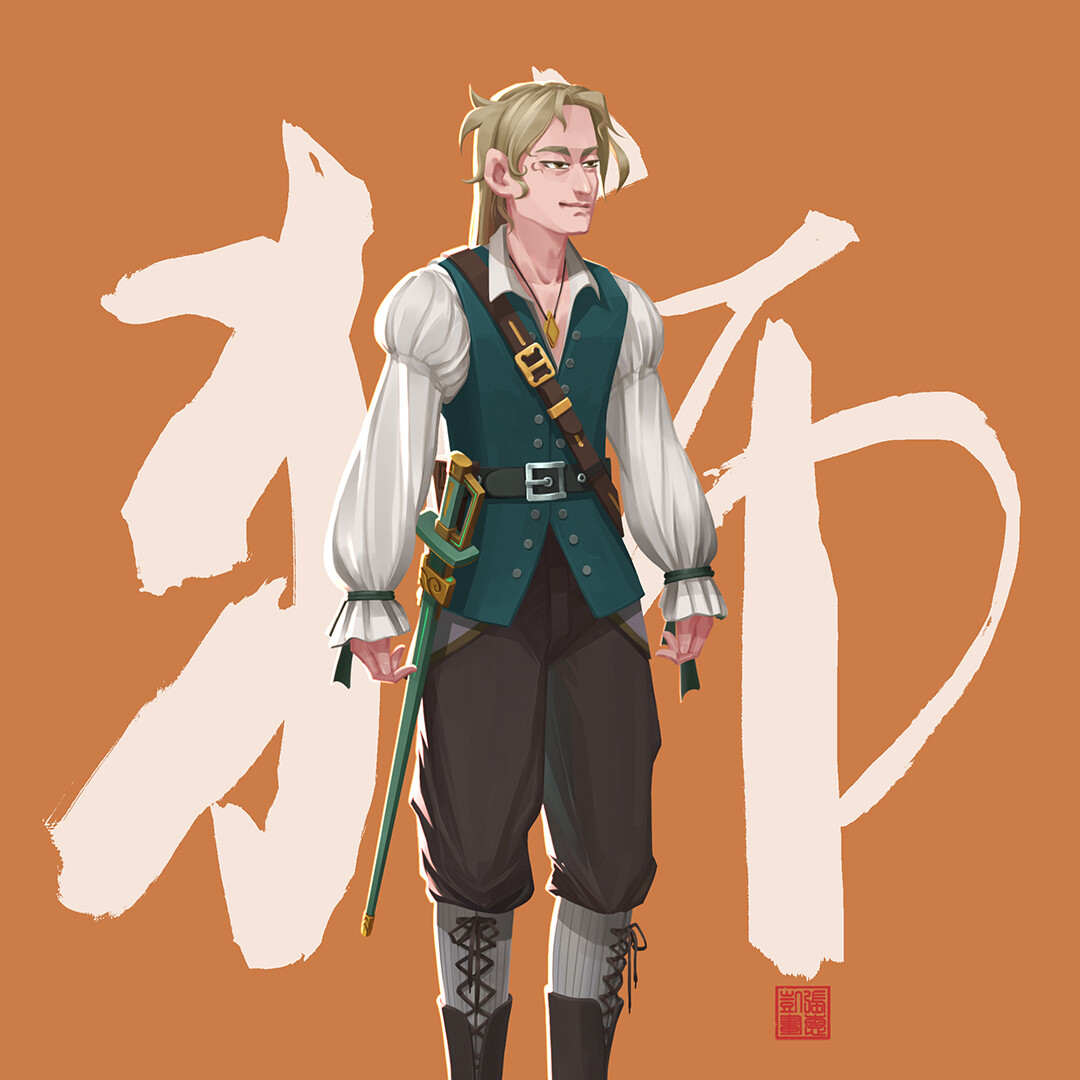 ArtStation - 里昂 ——《海盗之力》